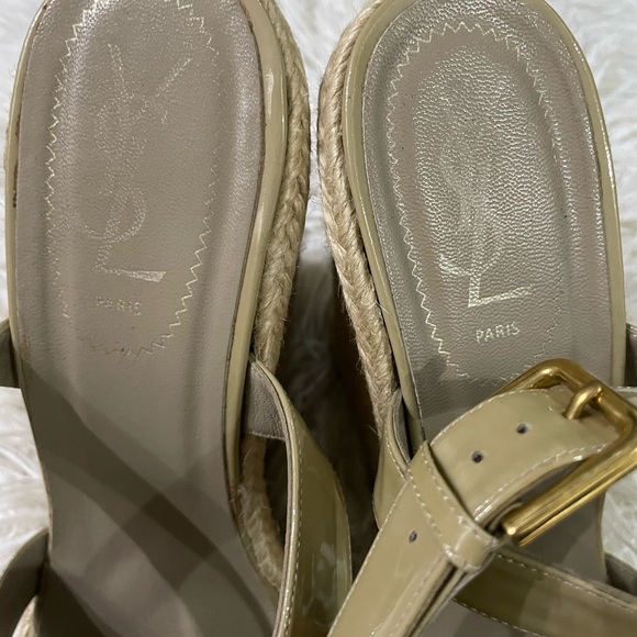 Yves Saint Laurent | Shoes | Ysl Yves Saint Laurent Wedge Espadrilles ...